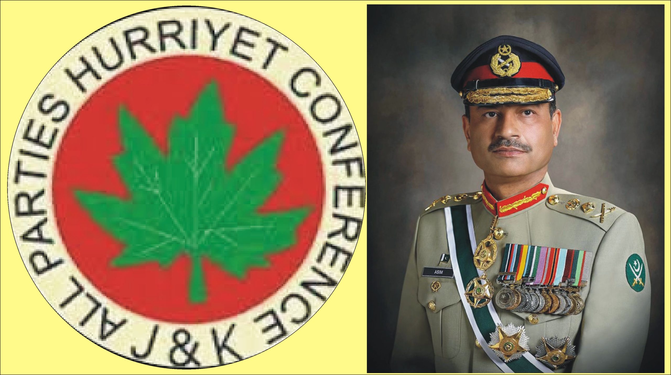 APHC thanks Pakistan Army chief for unwavering support to Kashmir cause ...