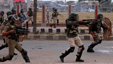 Indian police open fire on protesters during anti-demolition drive in ...
